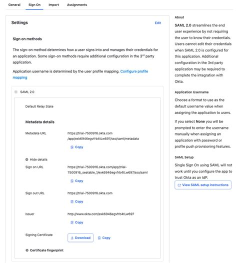 Saml Seatable Admin Manual