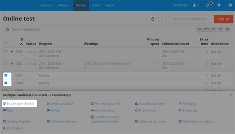 Enabling Spell Checker Inspera Help Center
