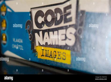A Photo Of The Logo Of The Board Game Called Code Names Images Stock Photo Alamy