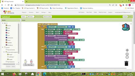 Translator Non Funziona Mit App Inventor Help Mit App Inventor
