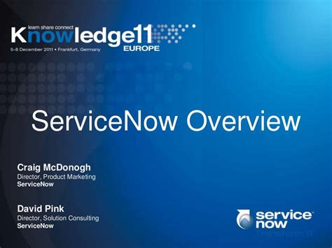 Servicenow Powerpoint Template