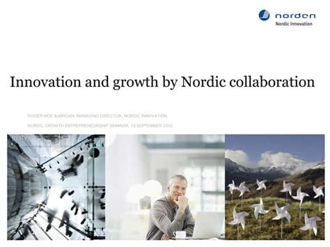 Innovation And Growth By Nordic Collaboration Ppt