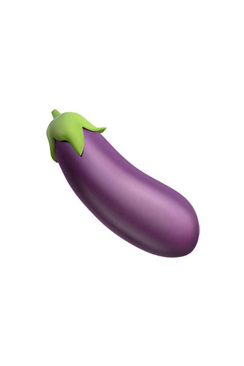 Vibrant Purple Eggplant Emoji Eggplant Emoji Iphone Emoji Aubergine