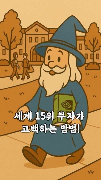 세계 ‘15위부자가 고백하는 방법 엔비디아 젠슨황 Youtube