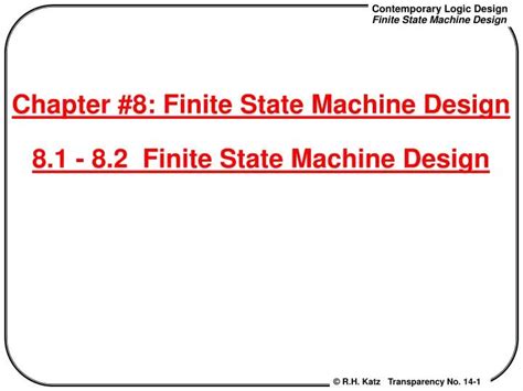 Ppt Chapter Finite State Machine Design Finite State Machine Design Powerpoint