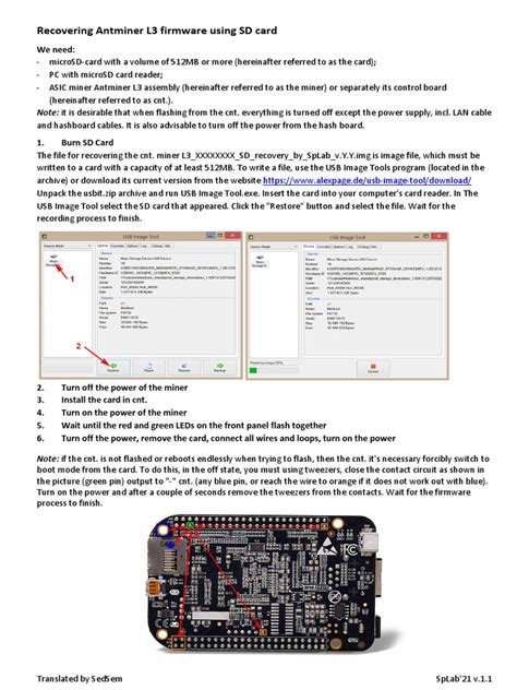 Instruction Control Board L3 Pdf Booting Flash Memory