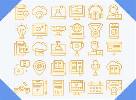 Premium Vector Online Learning Gradient Design