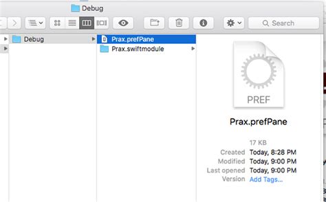 Xcode Using Swift With An Os X Preference Pane Plugin Stack Overflow