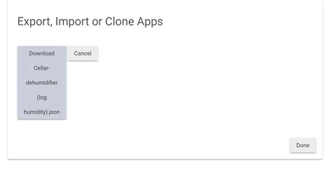 Error Using Import Apps Hubitat