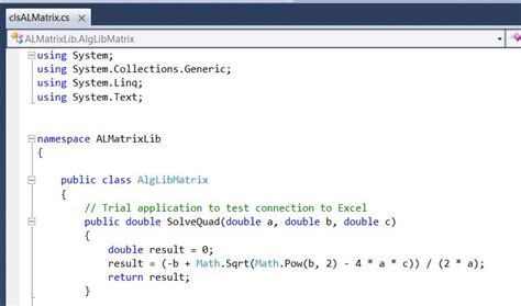 Compiled Matrix Functions For Excel Newton Excel Bach Not Just An