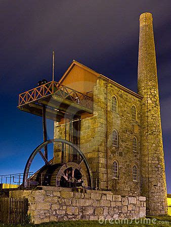 Cornish Engine House Cornwall England Cornwall Engine House