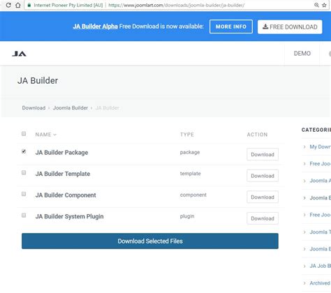 Page Builder Throws Error And Does Not Start Joomlart
