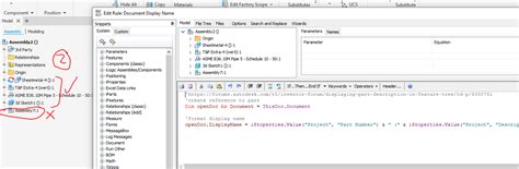 Displaying Part Description In Feature Tree Autodesk Community