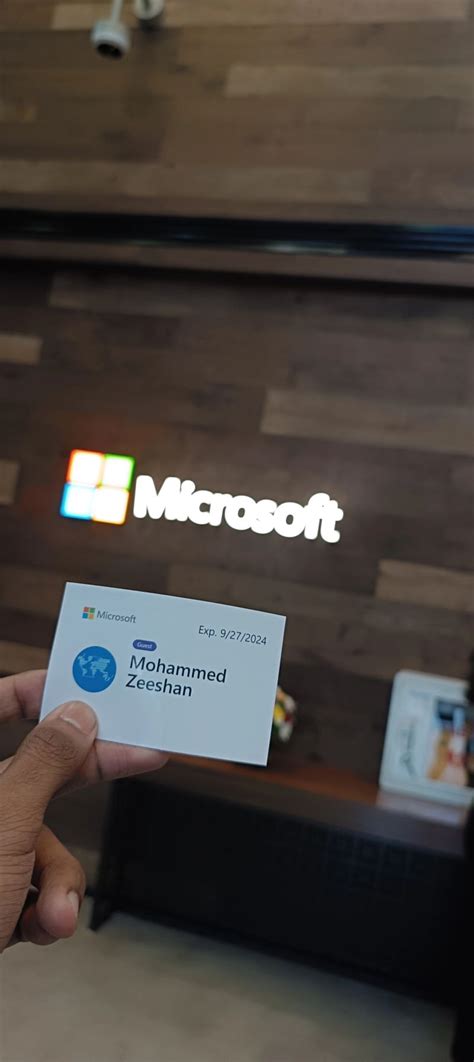 mohammad zeeshan on linkedin an unforgettable experience at microsoft