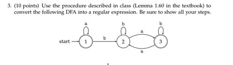 solved 7 10 points use the algorithm presented in class