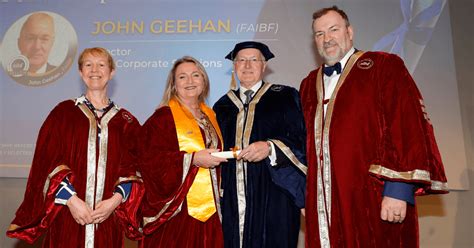 John Geehan Conferred As Founding Fellow Of All Ireland Business