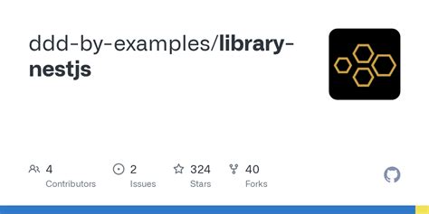 Github Ddd By Examples Library Nestjs