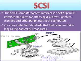 SCSI Small Computer System Interface PPTX