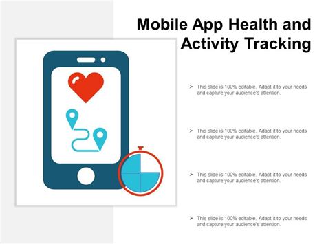 Mobile App Health And Activity Tracking Ppt Powerpoint Presentation Model Infographic Template