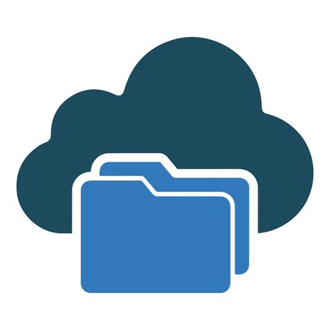Cloud Folder Sharing Icon 17259609 Vector Art At Vecteezy