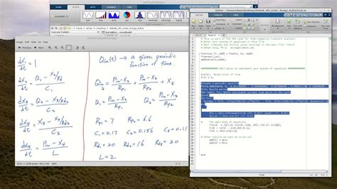 Matlab Runge Kutta 4 Code Tutorial Youtube