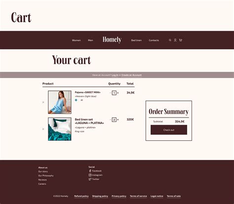 Online Store Ui Ux Web Design On Behance