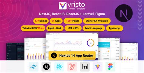 Vristo Multipurpose Tailwind Nextjs App Router Reactjs Admin