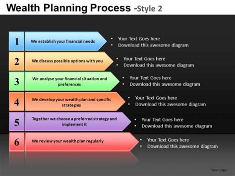 Stage Arrows Process Diagrams PowerPoint Slides