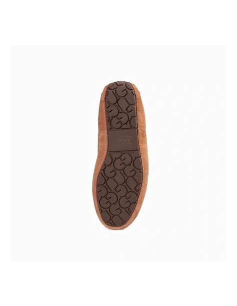Ozwear Ugg Denver Water Resistant Moccassin In Chestnut Myer