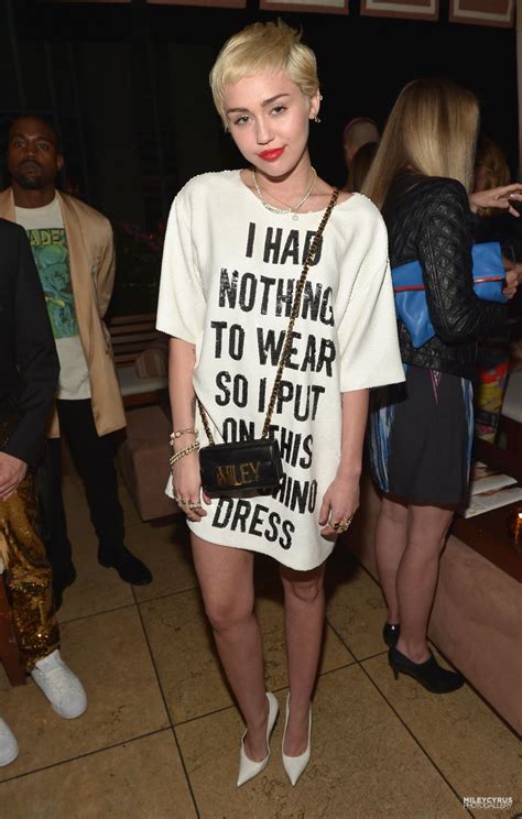 Miley Cyrus At Daily Front Row Fashion Los Angeles Awards Show Hawtcelebs