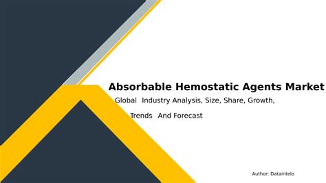 Absorbable Hemostatic Agents Market Report Global Forecast From 2025