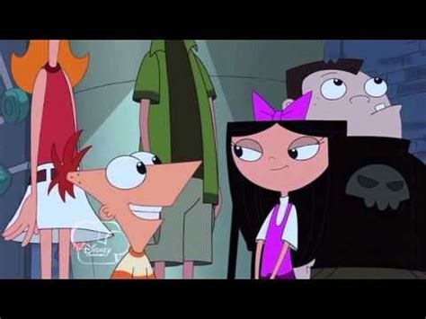 Phineas And Ferb Isabella Kisses Phineas Hq Phineas And Isabella