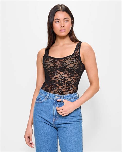 Sleeveless Lace Bodysuit Lily Loves Target Australia