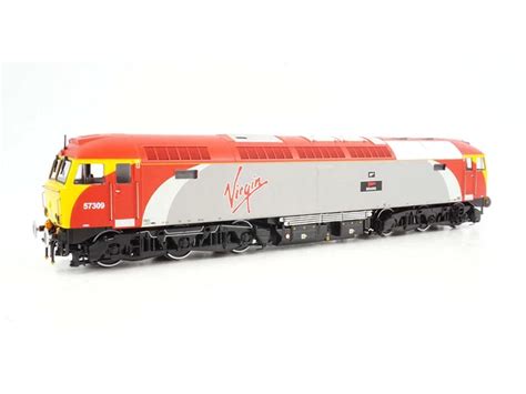 Heljan 5707 Oo Gauge Class 57 309 Brains Virgin Trains Silverred £