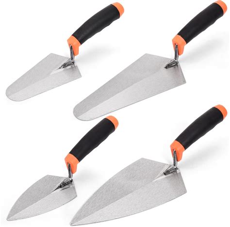 Yimitee 4 Pack 6 Masonry Hand Tool Set Pointing Trowel