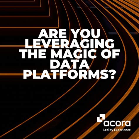 Learn About Data Platforms Acora It And Cybersecurity Managed
