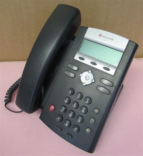 Polycom Soundpoint Ip321 Ip Voip Sip 2 Line Phone Poe Ethernet 2201