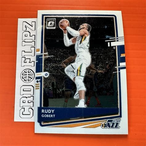Rudy Gobert 2020 21 Donruss Optic Utah Jazz 28 Ebay