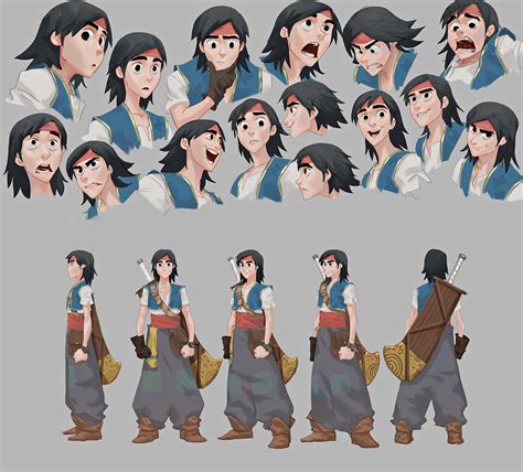 Sohail And The Journeys Of Sinbad Character Design On Behance