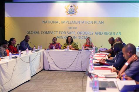 Ghana Launches National Implementation Plan For Global Compact Iom Ghana