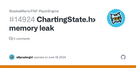 ChartingState Hx Memory Leak Issue ShadowMario FNF PsychEngine GitHub