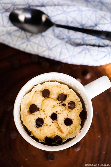 Keto Chocolate Chip Mug Cake Low Carb Mug Cake In 90 Seconds