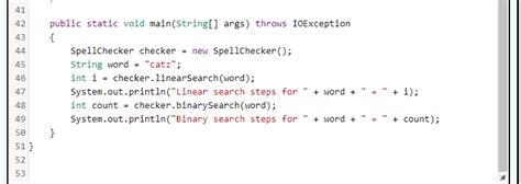Solved Lets Go Back To The Spellchecker That We Created In