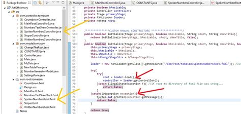 Javafx 8 Nullpointerexception When Loading Fxml File Stack Overflow