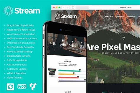 Visualmodo Stream Wordpress Theme Makaz