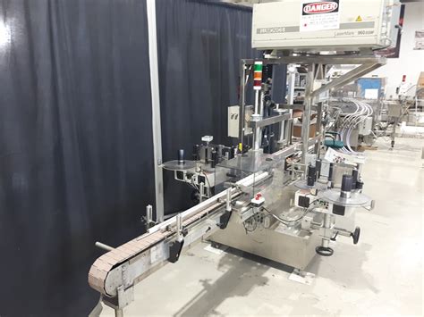 Avery High Speed Front And Back Labeler With ALS 350 Labeling Heads And