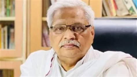 Senior Bjp Leader Prabhat Jha Passes Away
