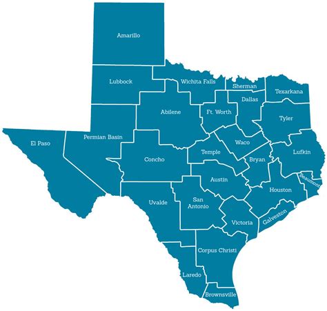 Coverage Areas Texas New Energy