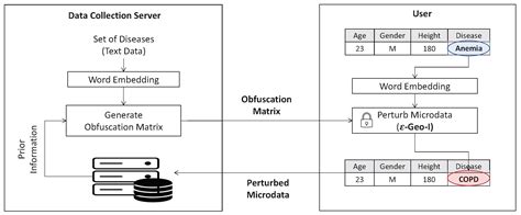Adapting Geo Indistinguishability For Privacy Preserving Collection Of Medical Microdata