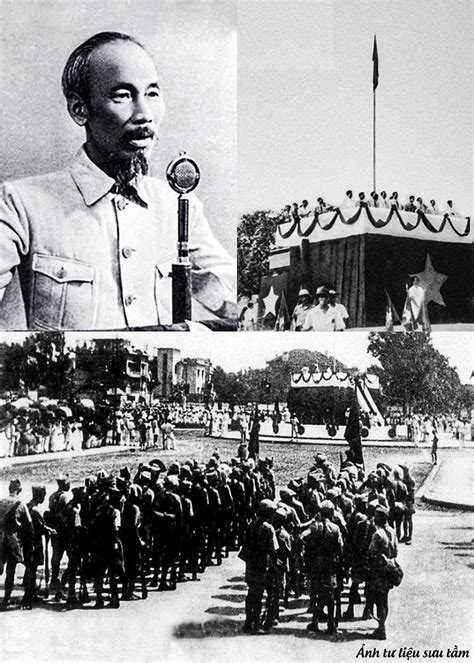 Ẩm Chủ Tịch Hồ Chí Minh đọc Bản Tuyên Ngôn Độc Lập Ngày 2 Tháng 9 Năm